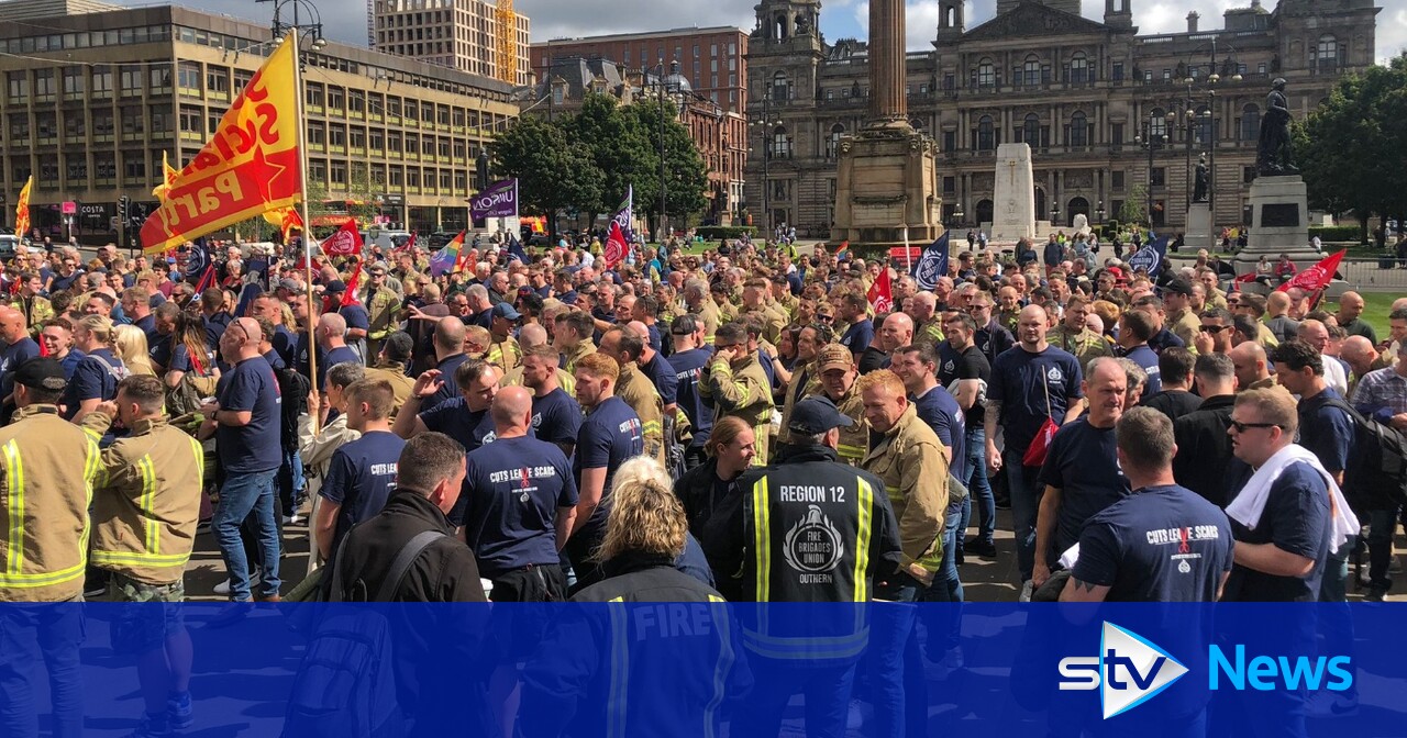 Police Scotland officers and fire crews warn Government 'putting public ...