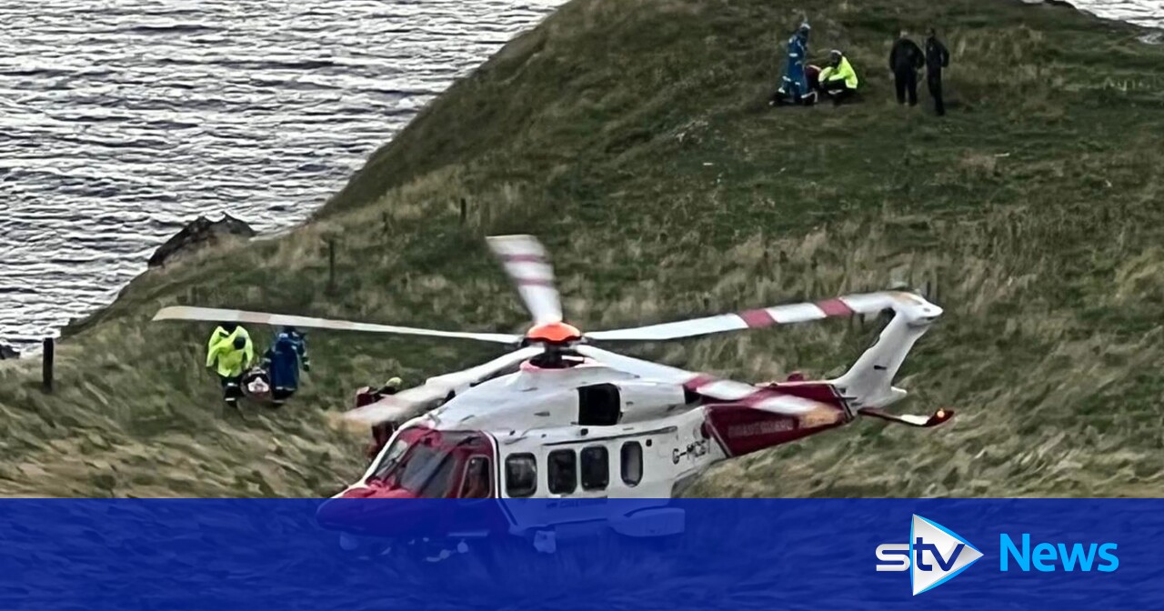 Person airlifted to hospital with 'serious' injuries after plunging ...