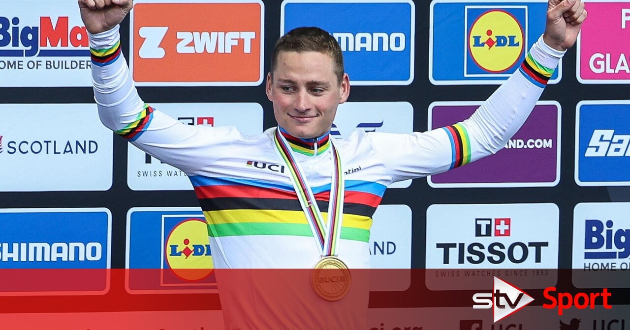 UCI World Championships: Mathieu Van Der Poel wins road race rainbow ...