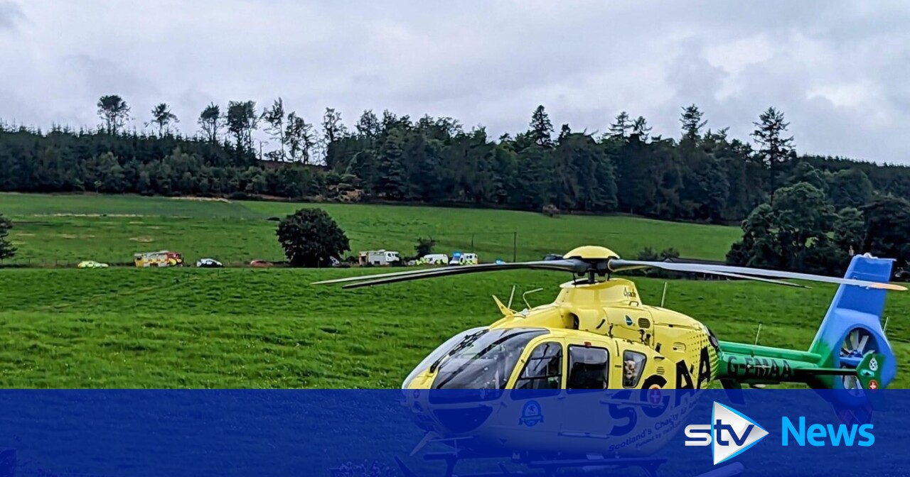 Rural road closed after crash as drivers asked to avoid area | STV News