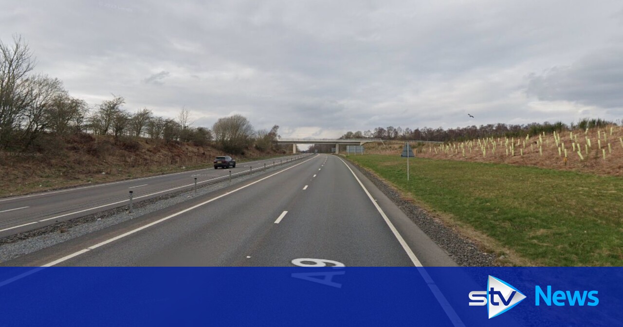A9 Bankfoot to Birnam closed due to vehicle fire as Police Scotland ...