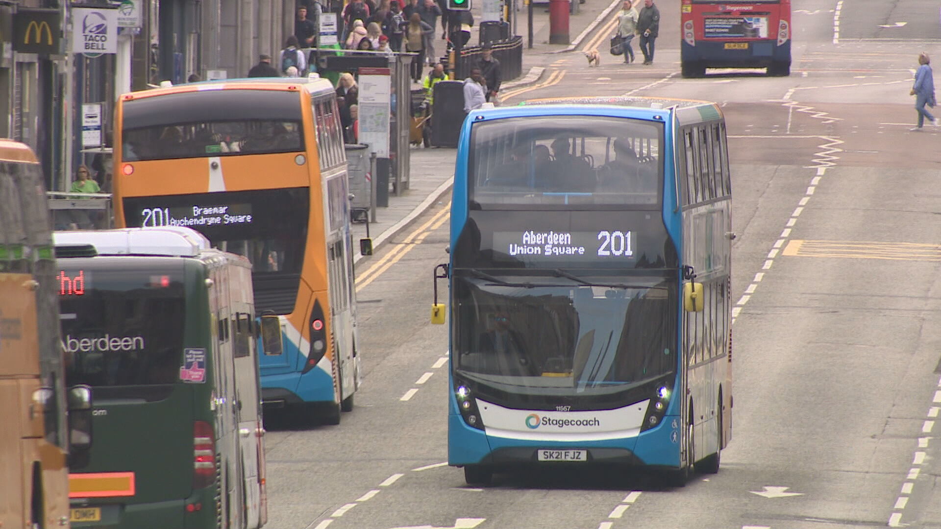 Controversial Aberdeen bus gate scheme temporarily eased after ...