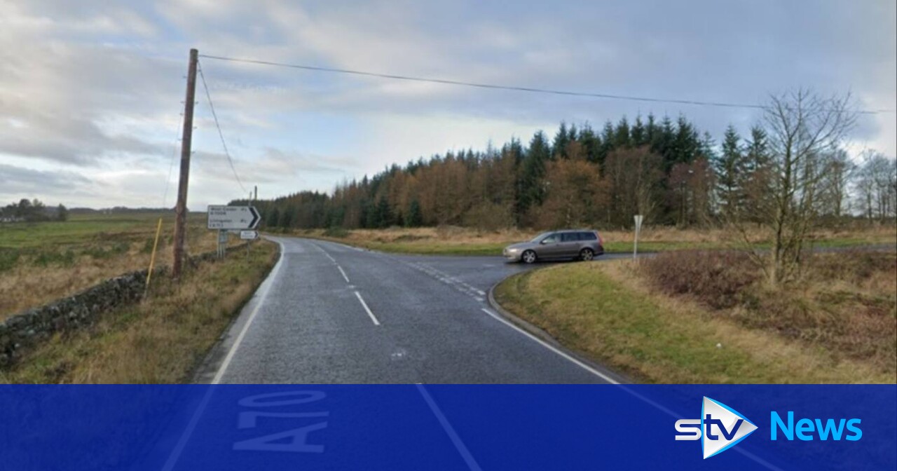 Two people rushed to hospital after crash between car and motorbike in ...