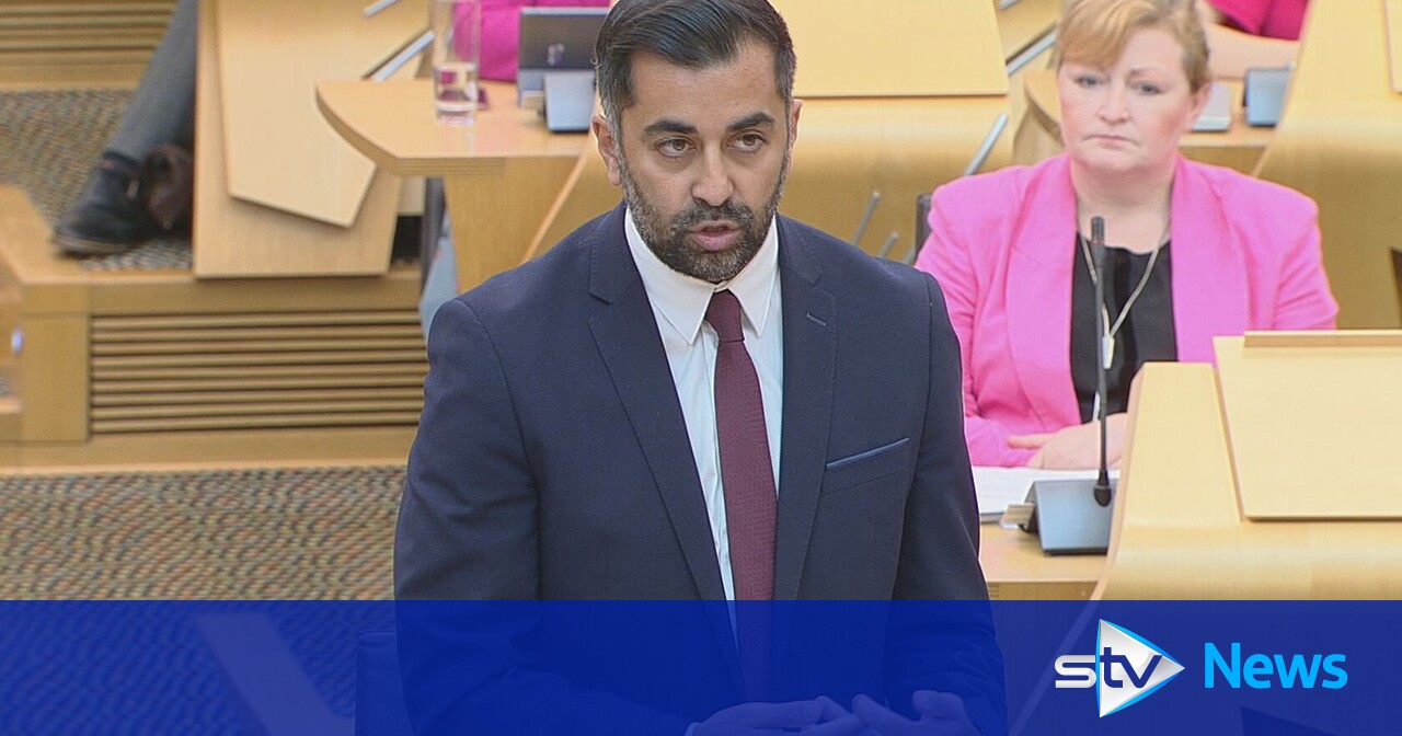 Humza Yousaf faces First Minister's Questions amid crumbling concrete ...