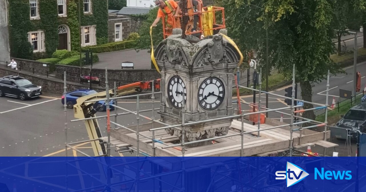 Stirling council approves plans to rebuild 'much-loved' city clock for ...