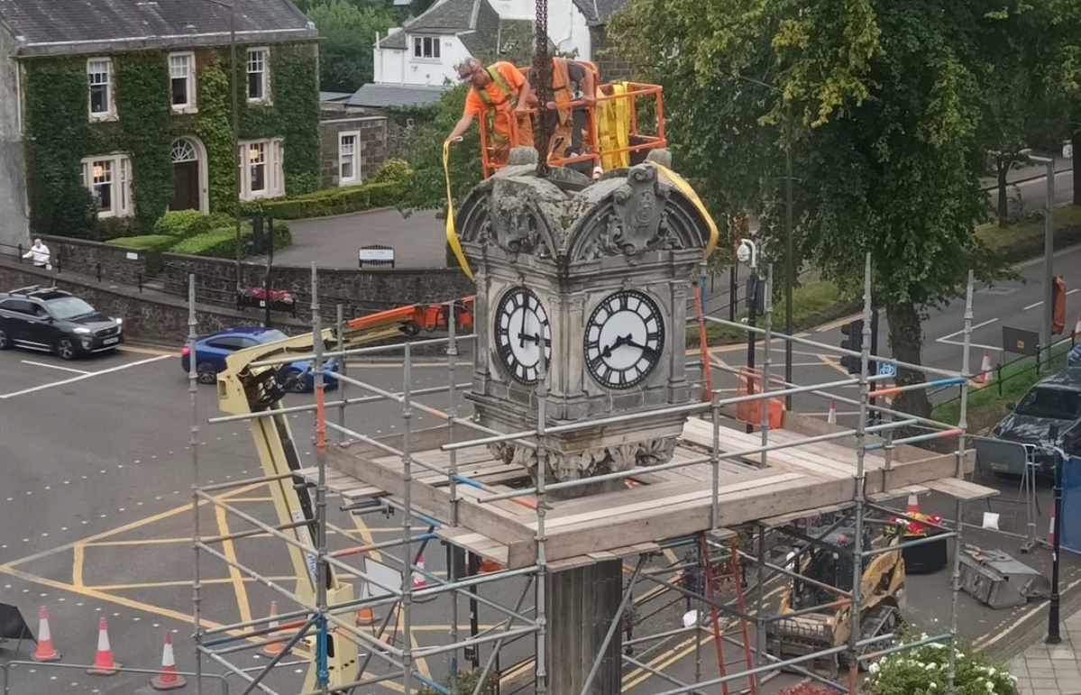 Historic Stirling Christie Clock tower to be rebuilt after ...