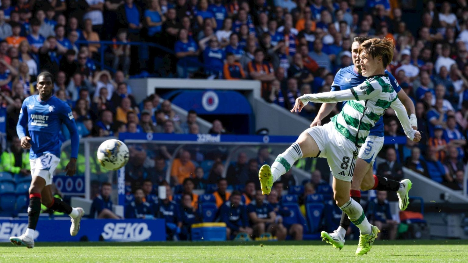 Celtic beat Rangers at Ibrox in first Old Firm derby of the season ...