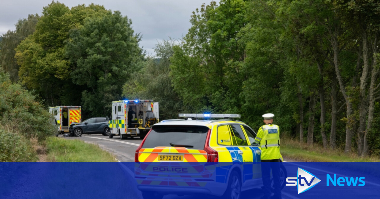Serious 'head-on' crash closes major A95 road near Ballindalloch in ...