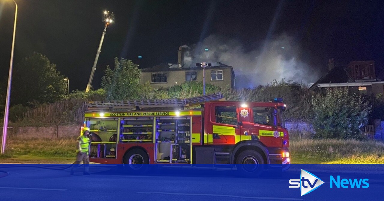 Plumes of smoke seen across Dundee city as fire crews tackle blaze for ...