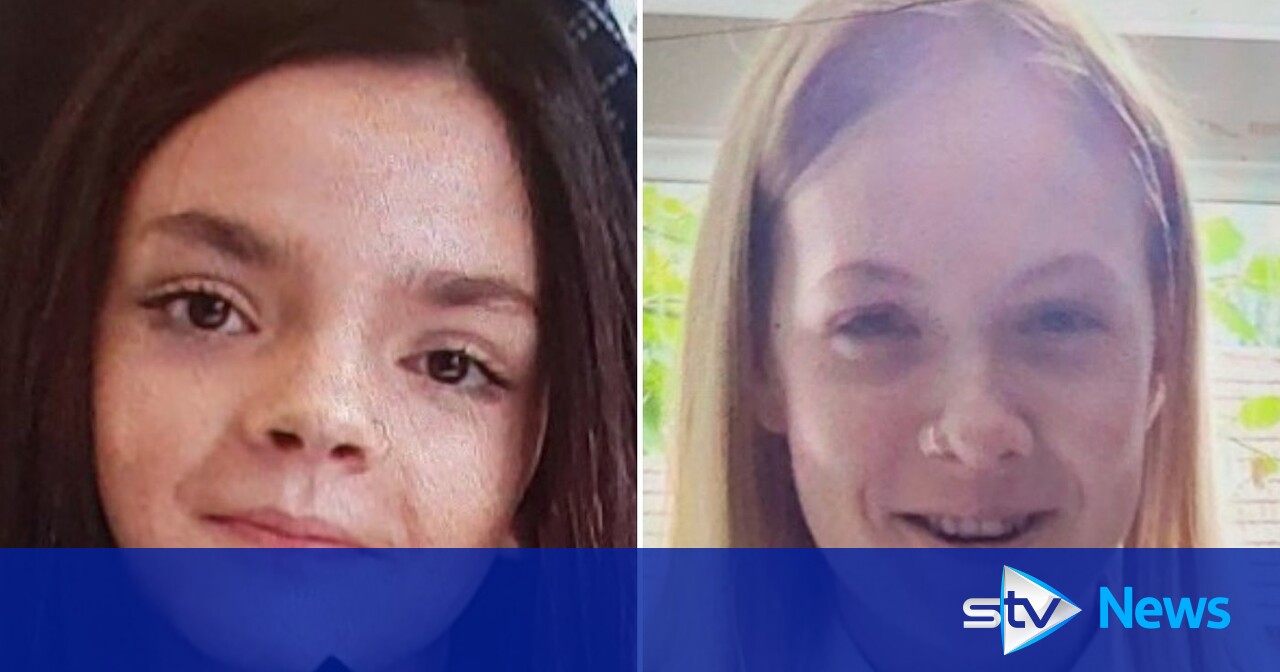 Police Scotland search for two missing Clackmannanshire schoolgirls who may have travelled to ...