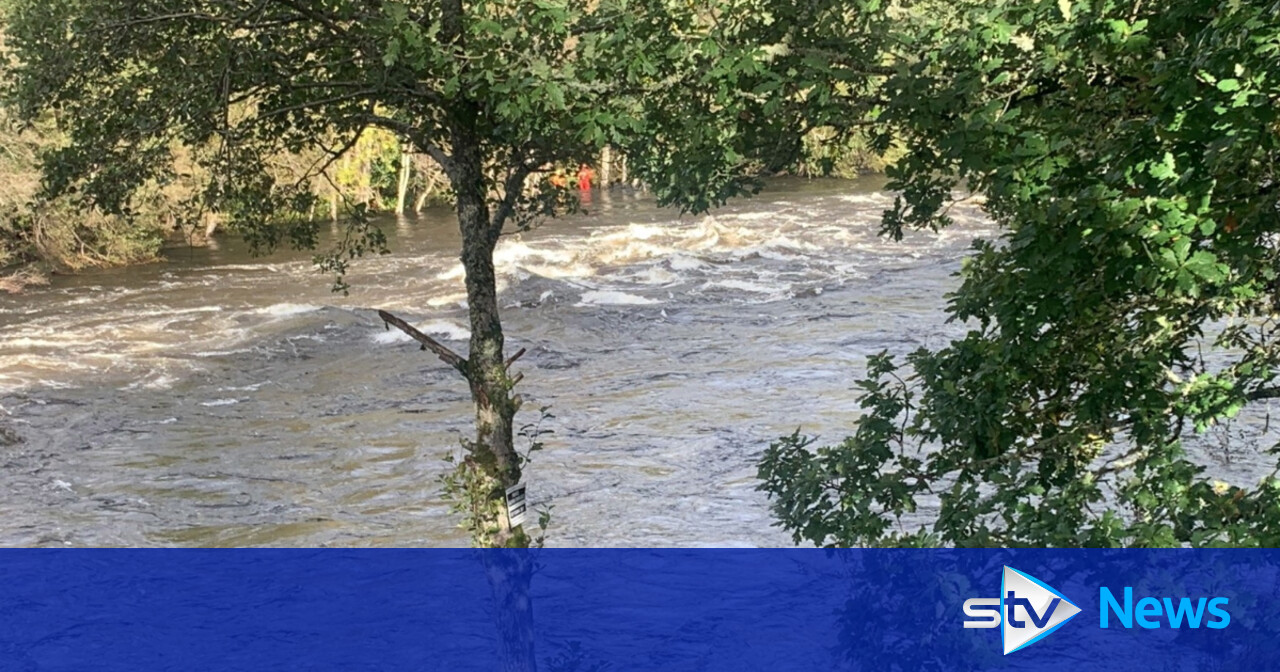 Elderly man missing in River Tay amid flooding after record-breaking ...