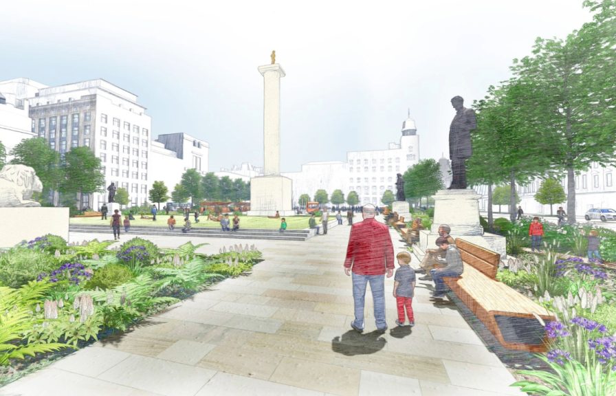 Designs revealed for redevelopment of Glasgow's George Square | STV News