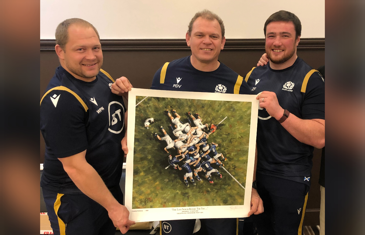 Scottish Rugby pays tribute to artist and fan Stuart Herd after passing ...