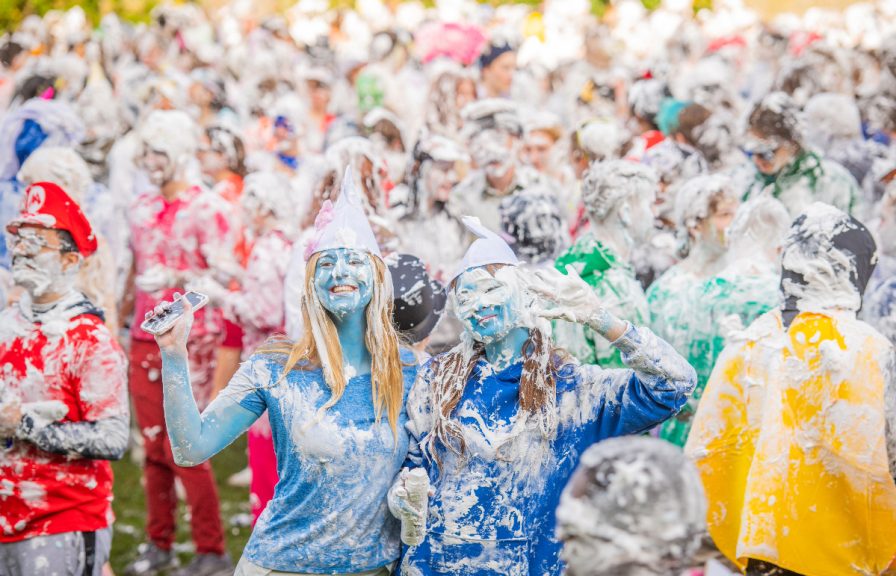 Thousands of students take over University of St Andrews' campus with ...