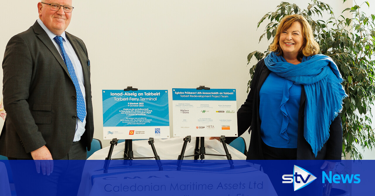 New £22.5m ferry terminal officially opens in Harris as part of £700m ...