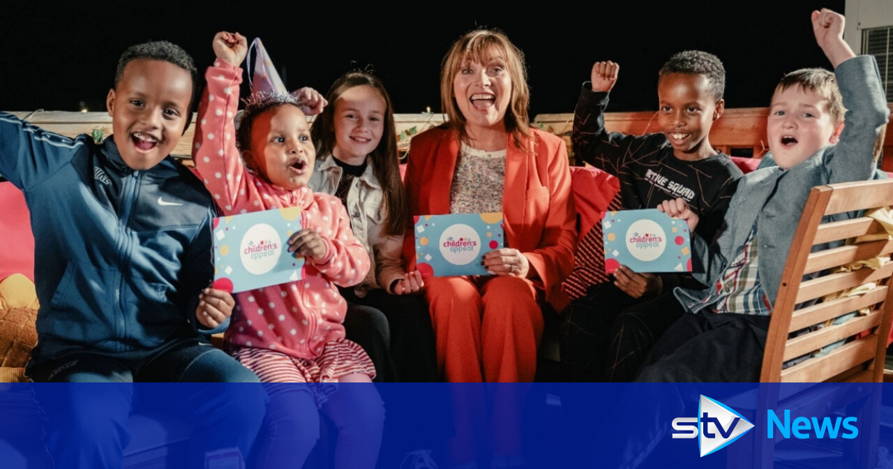 What time is the STV Children's Appeal on television and how can I ...