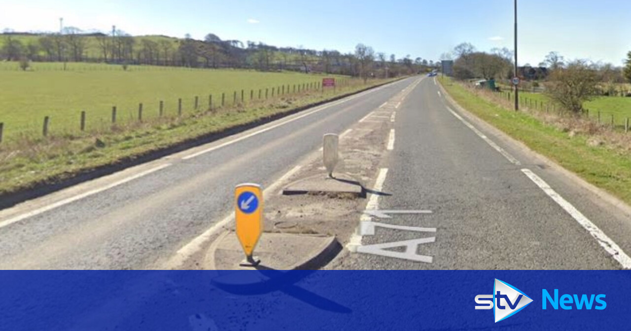 A71 closed in both directions after crash between car and motorbike ...