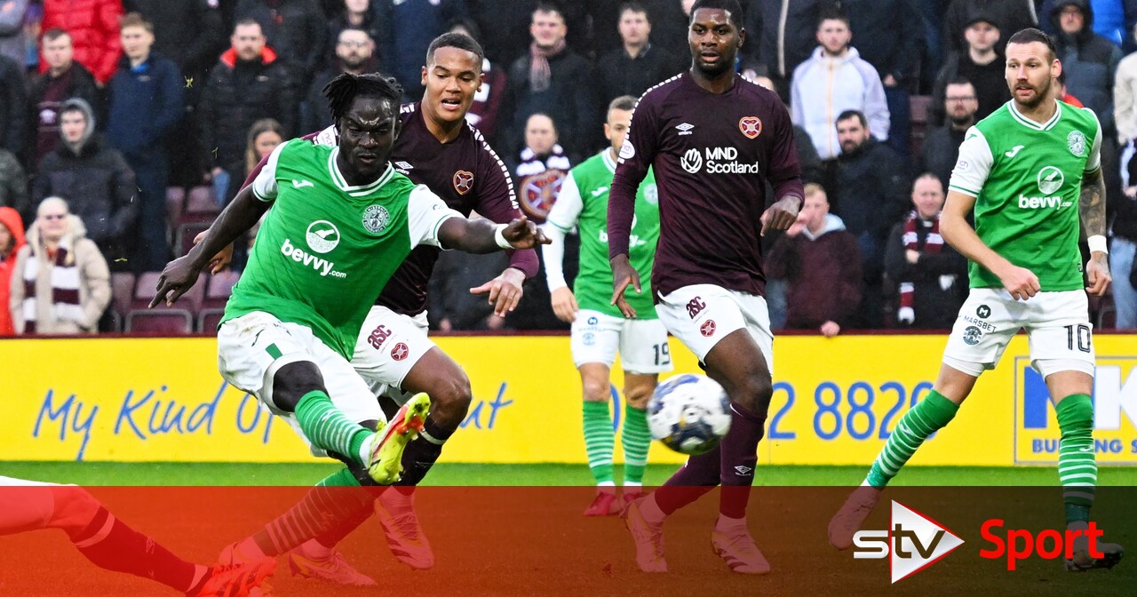 Elie Youan double earns Hibernian comeback draw against derby rivals ...
