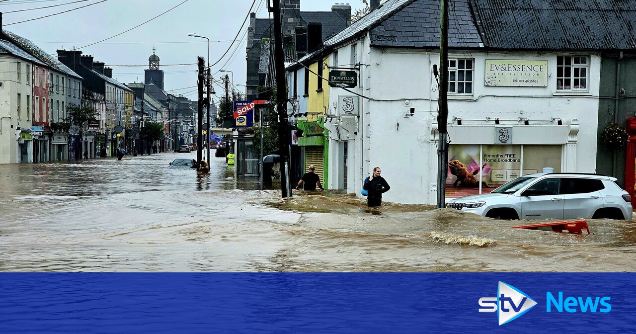 Clean-up under way after Irish towns and villages swamped by Storm ...