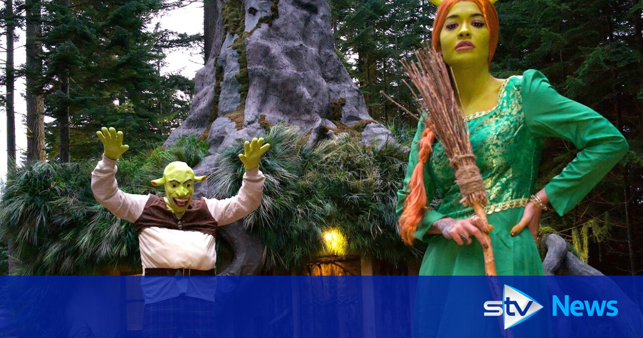 Rita Ora and Taika Waititi invade Shrek's Swamp in the Scottish ...