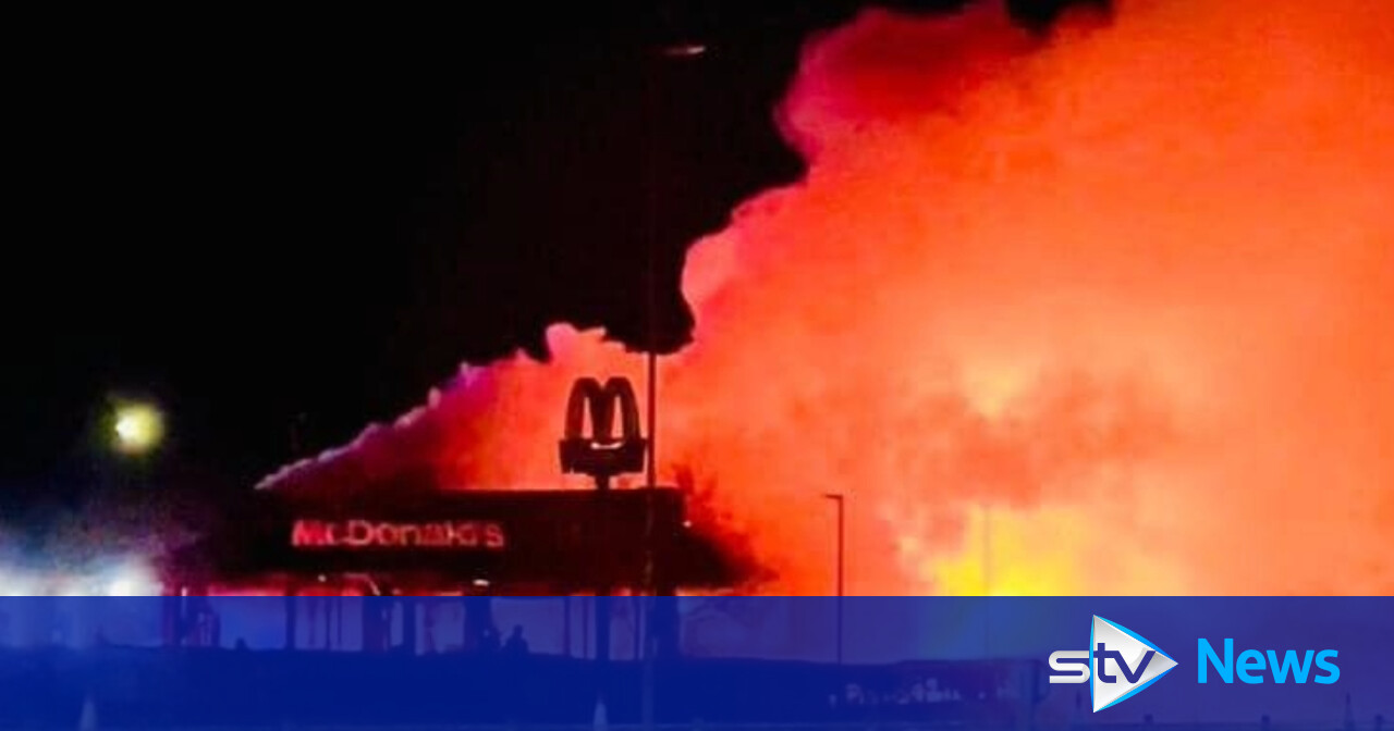 McDonald's restaurant in Monifieth destroyed after fire breaks out in ...
