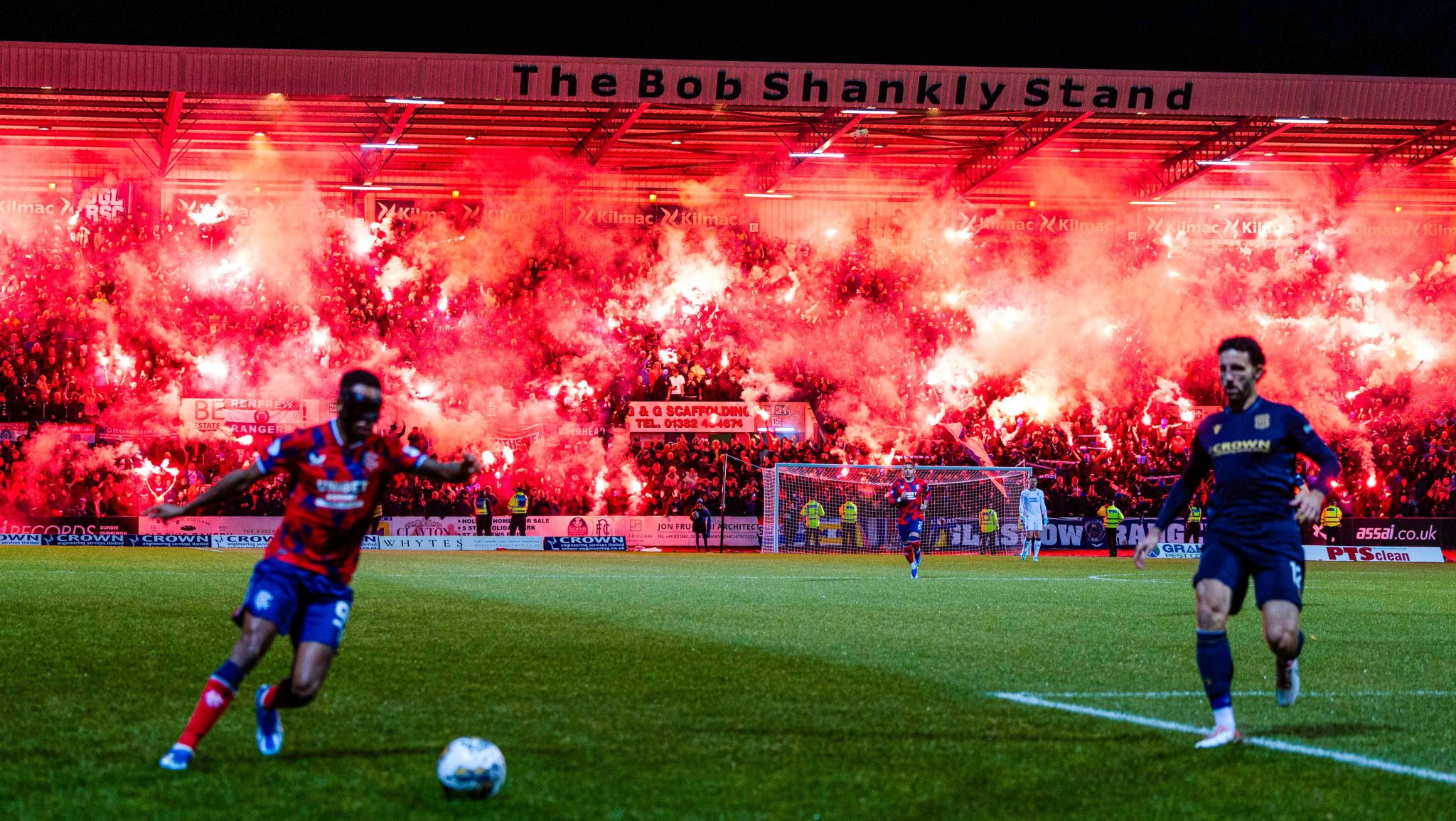 Fans’ group calls for clampdown on use of pyrotechnics in Scottish ...