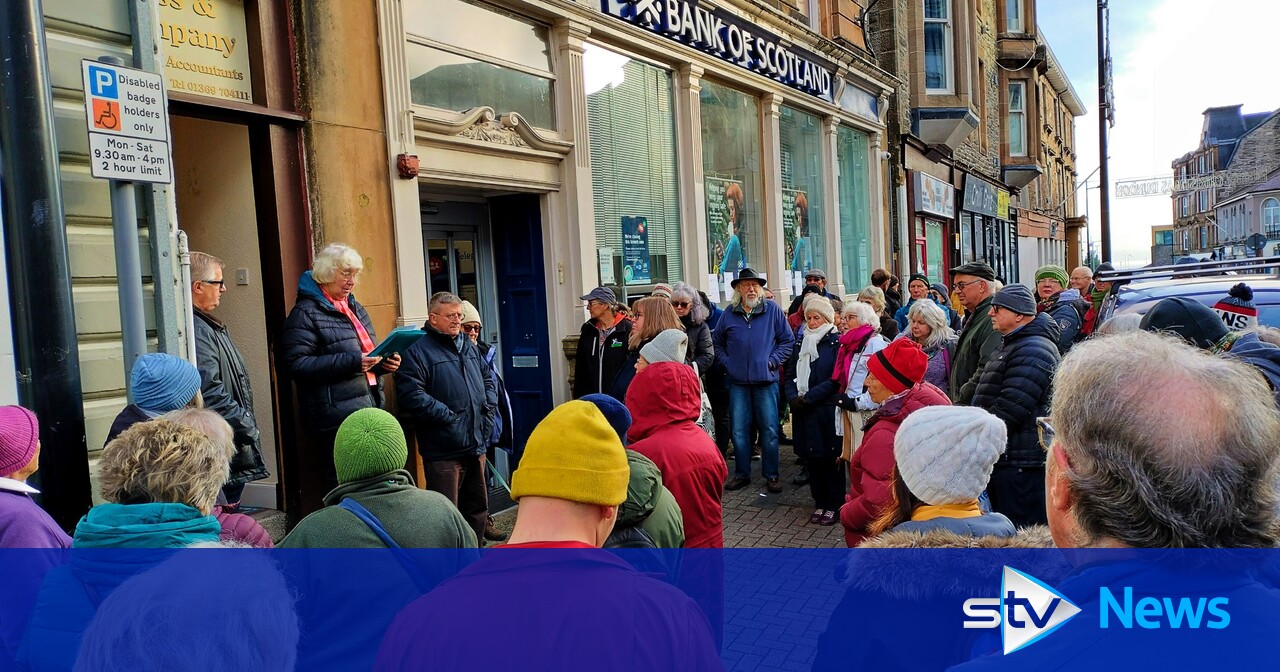 Third of Dunoon residents sign petition against plans to close Bank of ...