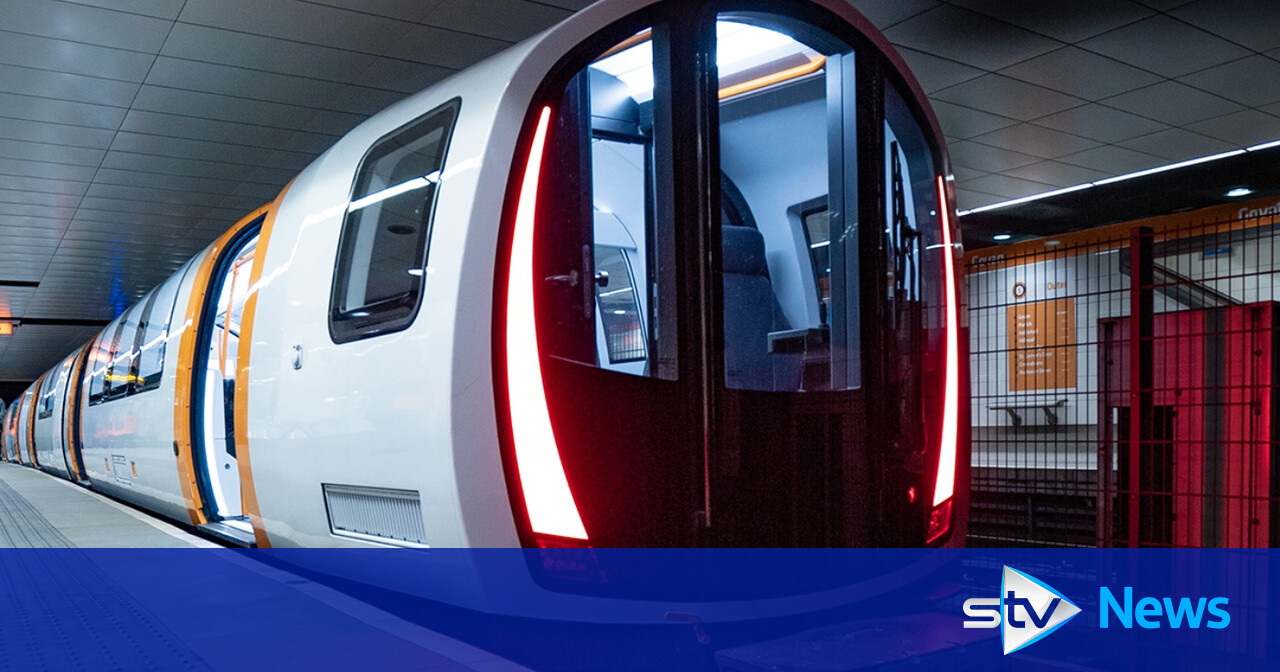 First new Glasgow Subway trains for 43 years enter service as part of ...