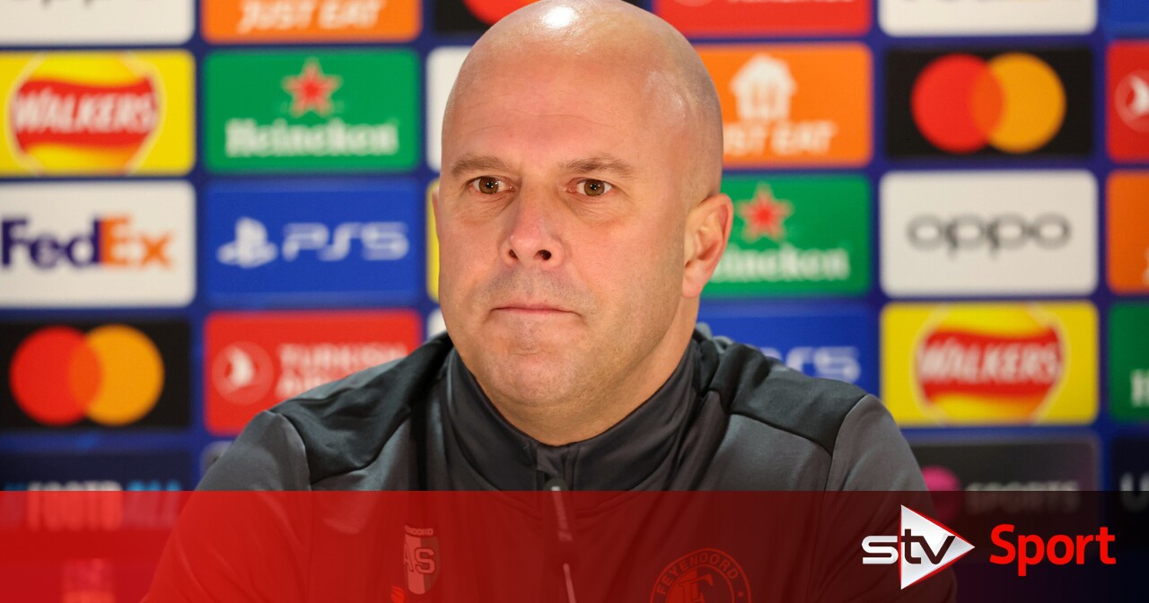 Feyenoord manager Arne Slot feels sorry for unlucky Celtic | STV News