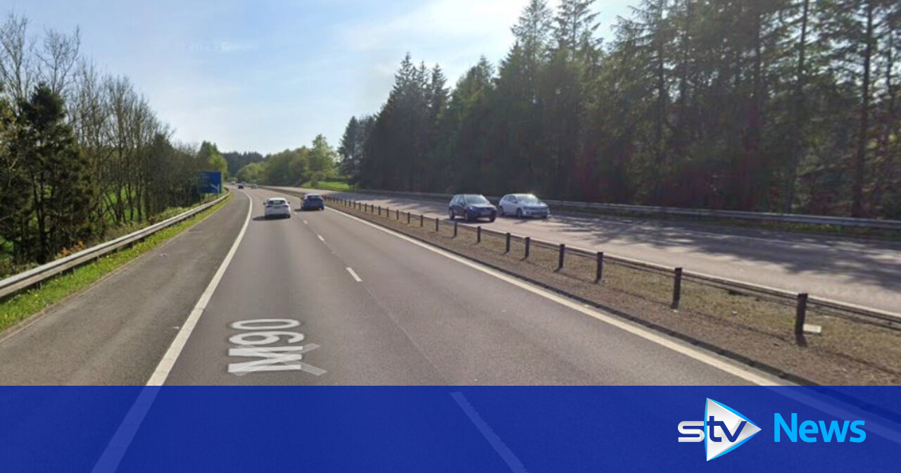 Early morning crash on busy M90 motorway in Fife leaves five people in ...