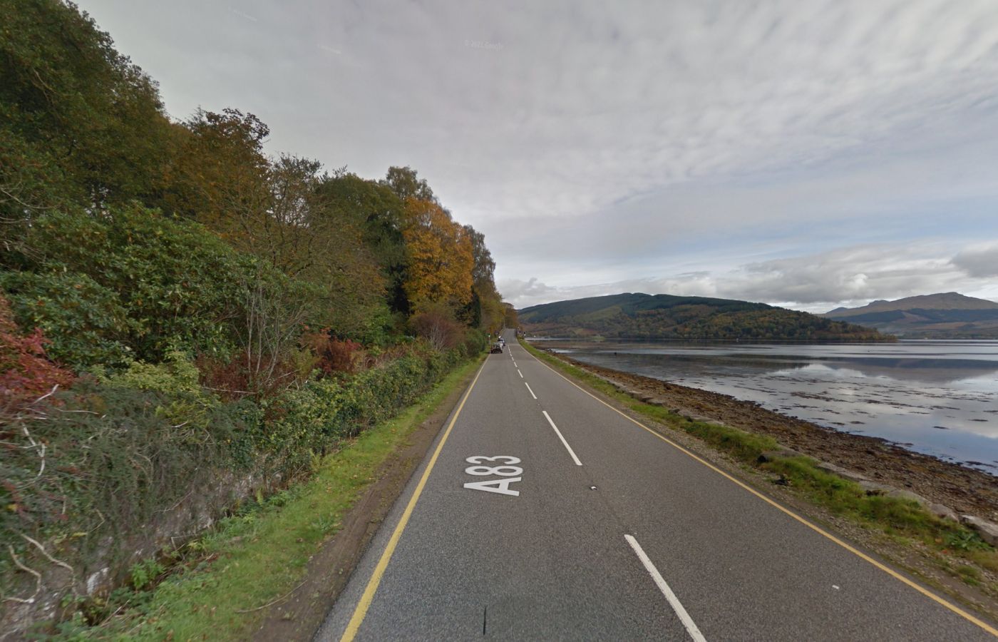 Two in hospital after serious crash between lorry and van on A83 in ...