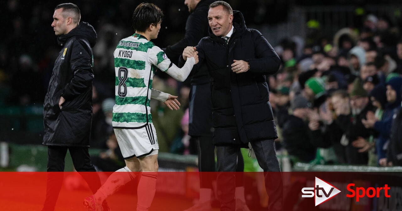 Brendan Rodgers happy as Kyogo Furuhashi gets back on target | STV News