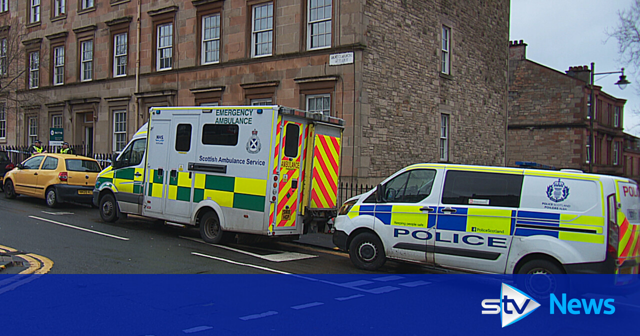 Man's death treated as 'unexplained' after body found on Buccleuch Street in Glasgow | STV News