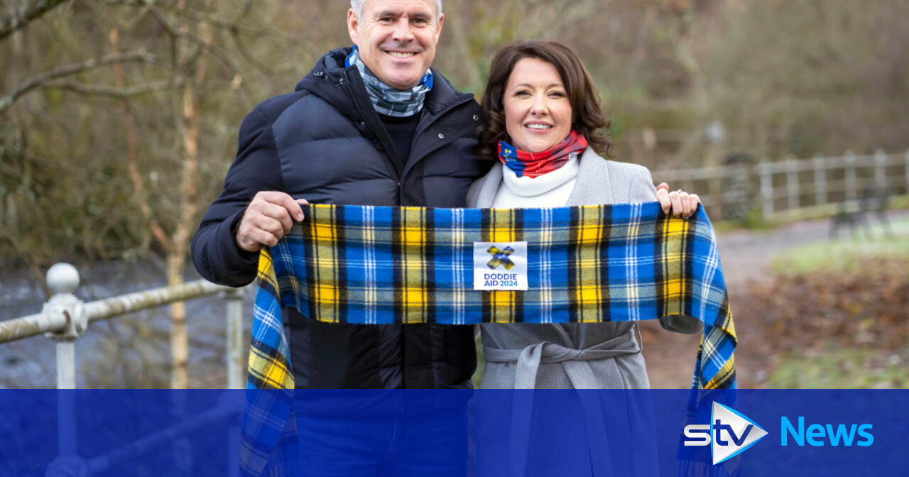 Cancer survivor from Dunblane diagnosed with MND helps launch Doddie ...