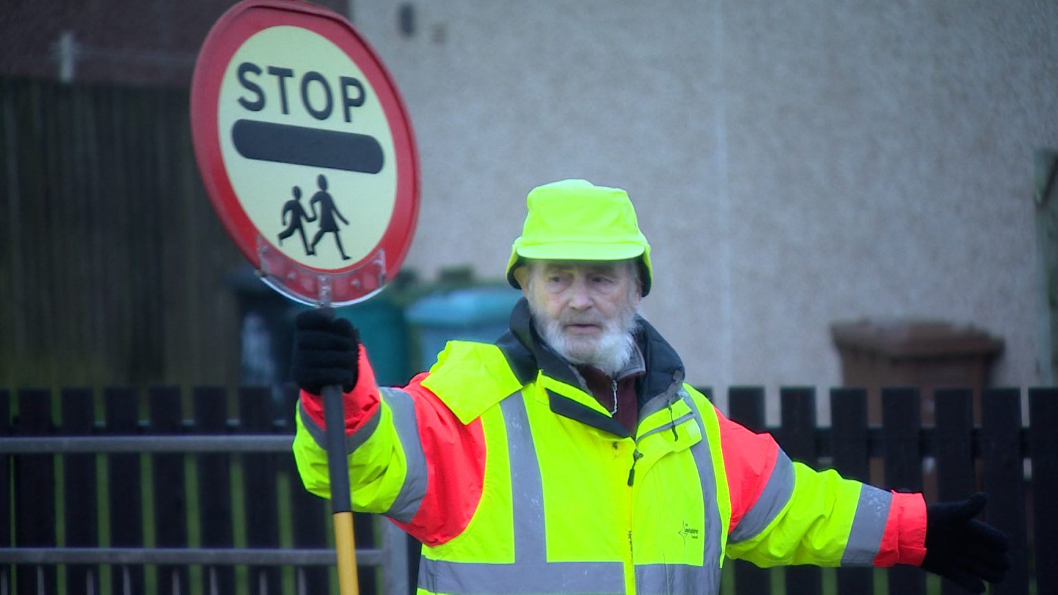 Coatbridge lollipop man Alistair Doyle to retire after almost three ...