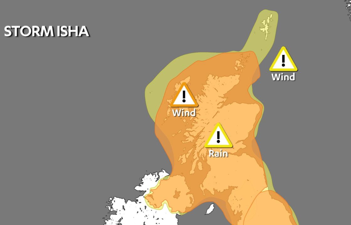Storm Isha batters Scotland with 85mph winds amid 'danger to life ...
