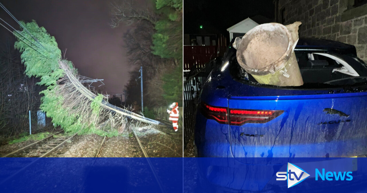 Man dead and thousands without power after Storm Isha brings 100mph ...