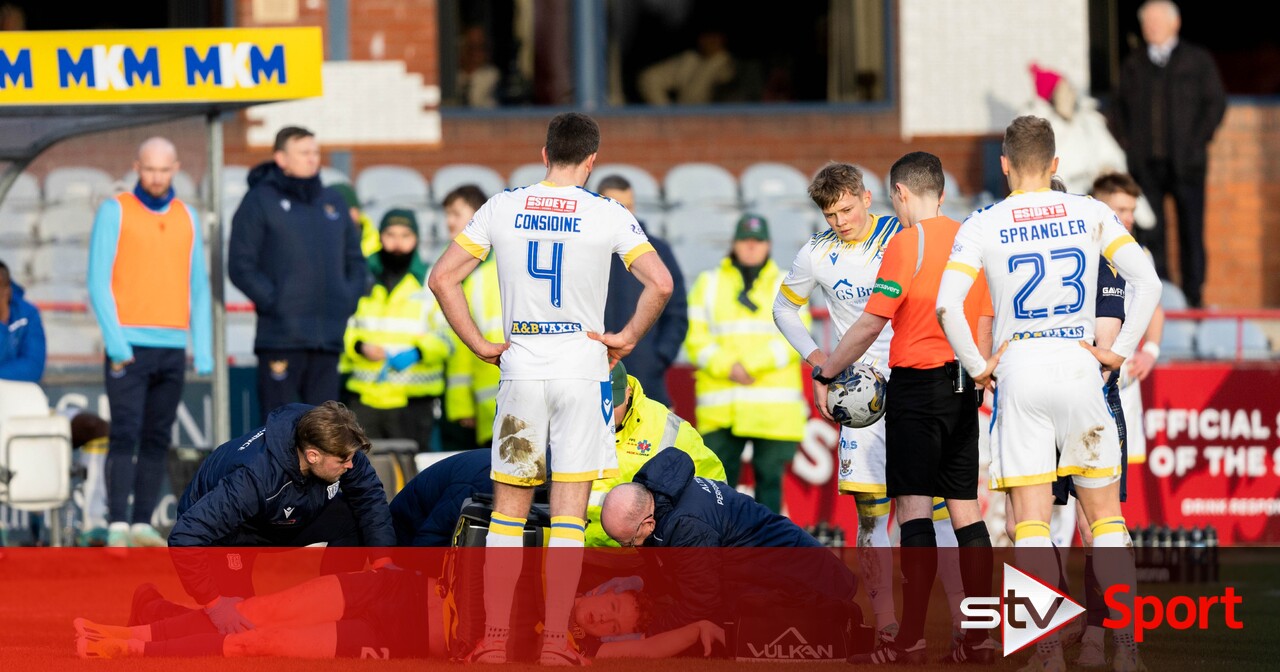 Dundee boss Tony Docherty fumes over 'almost life-endangering ...