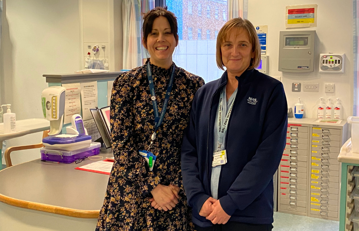 NHS board hires first ever sign language translator for NHS Fife after ...