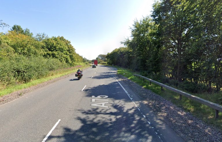 Three car crash closes A75 at Annan as emergency services rush to scene ...