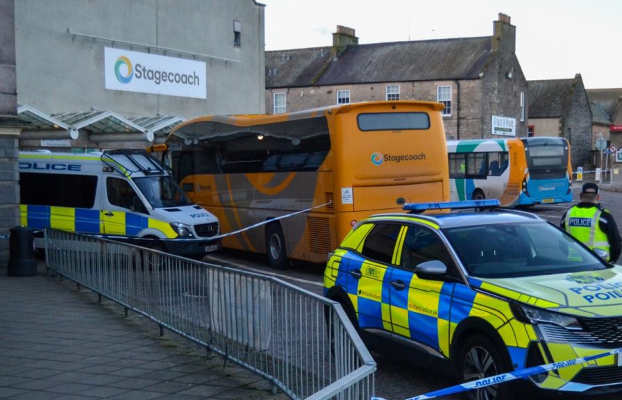 Teenage boy arrested over death of Stagecoach bus driver in Elgin ...