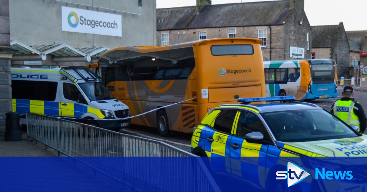 Teenage boy arrested over death of Stagecoach bus driver in Elgin, Moray | STV News