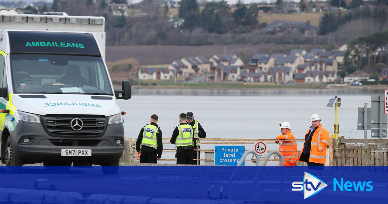 Emergency services close train line as person found dead near Inverness ...