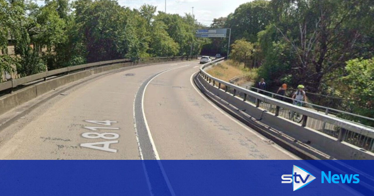 Person hospitalised after collision on Clydeside Expressway | STV News Person hospitalised after collision on Clydeside Expressway | STV News