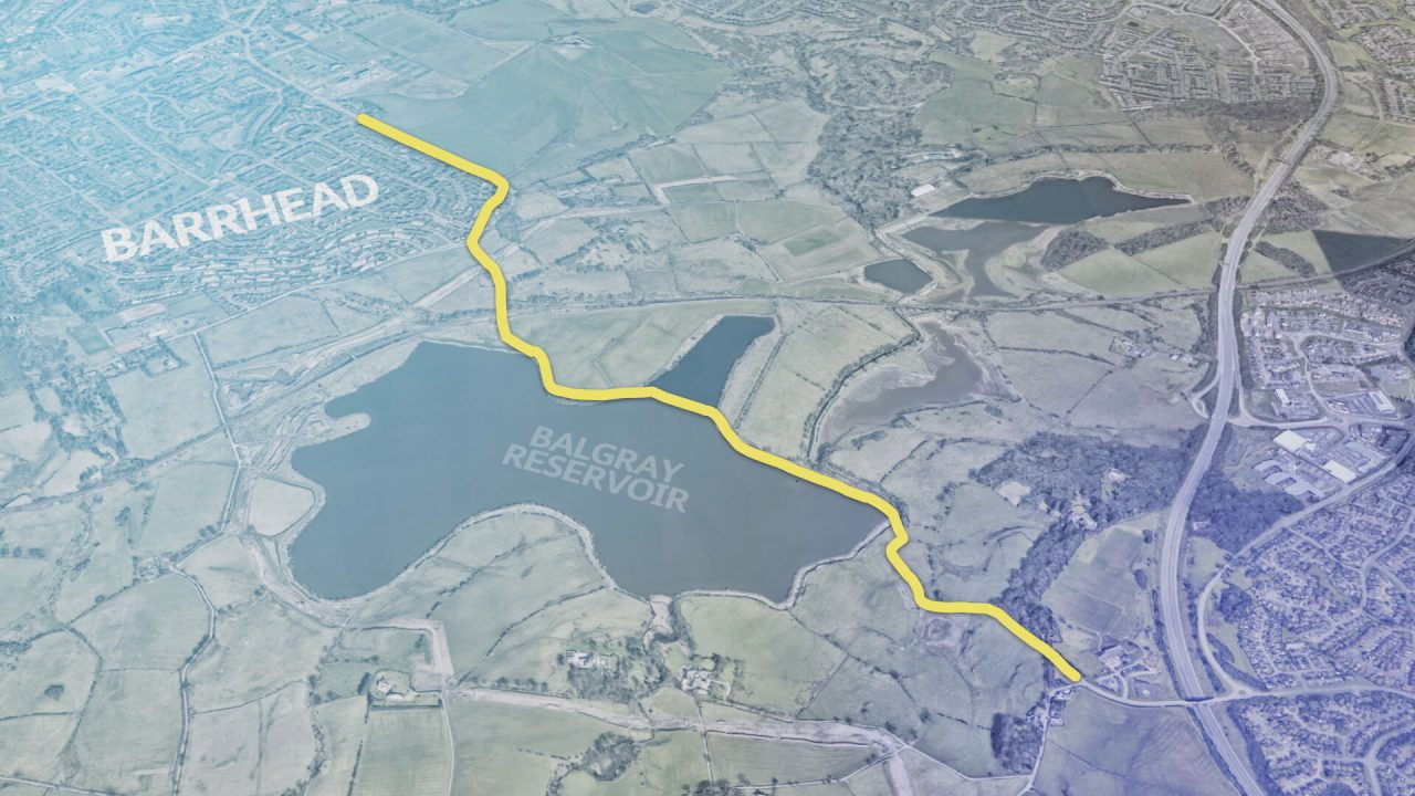 Transformation of Aurs Road linking Newton Mearns and Barrhead expected to make active travel ...