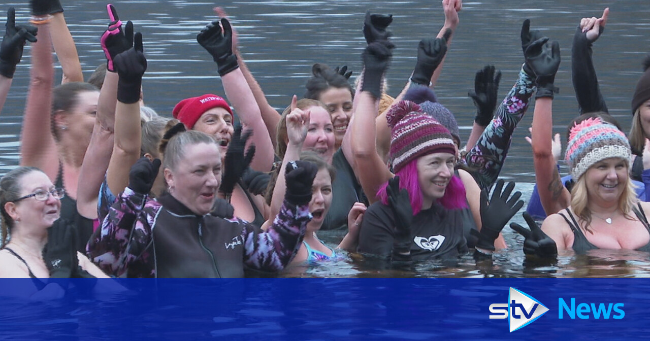 Watermind: The women utilising the freezing waters of Loch Lomond to ...