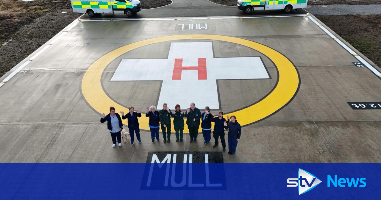 'Lifesaving' new helipad opens next to island community hospital in ...