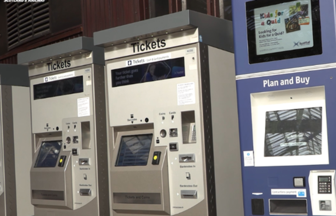 ScotRail trials new 'Smart Kiosk' ticket machine which can be used by ...