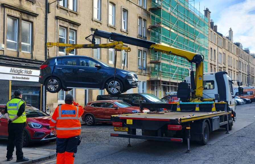 Seven cars impounded and dozens of blue badges seized in Edinburgh ...
