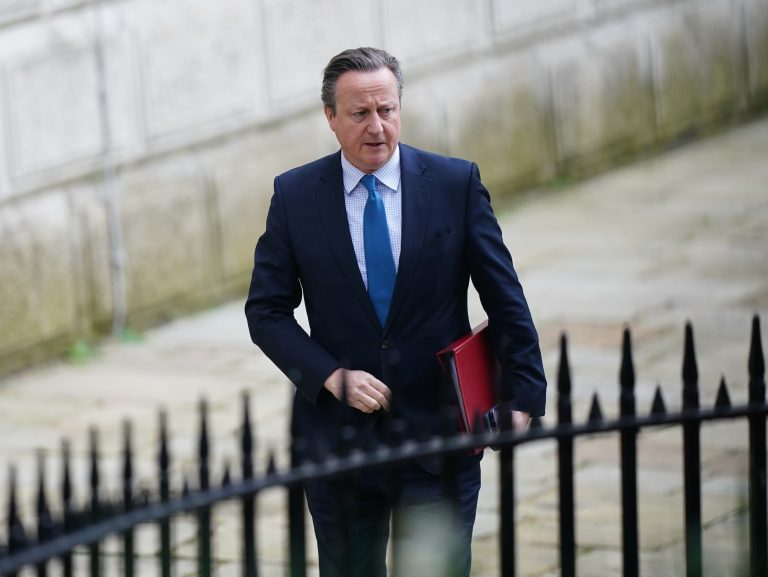 Lord David Cameron resigns as Rishi Sunak names interim shadow cabinet ...